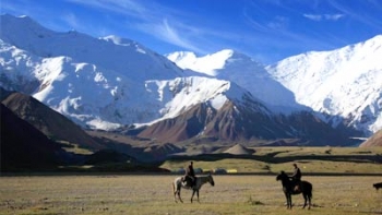 Trek dans le Pamir (camp de base du Lénine)